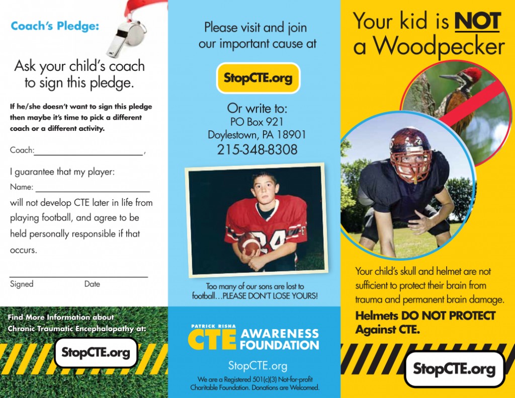StopCTE – The Patrick Risha CTE Awareness Foundation stopCTE-pamphlet ...